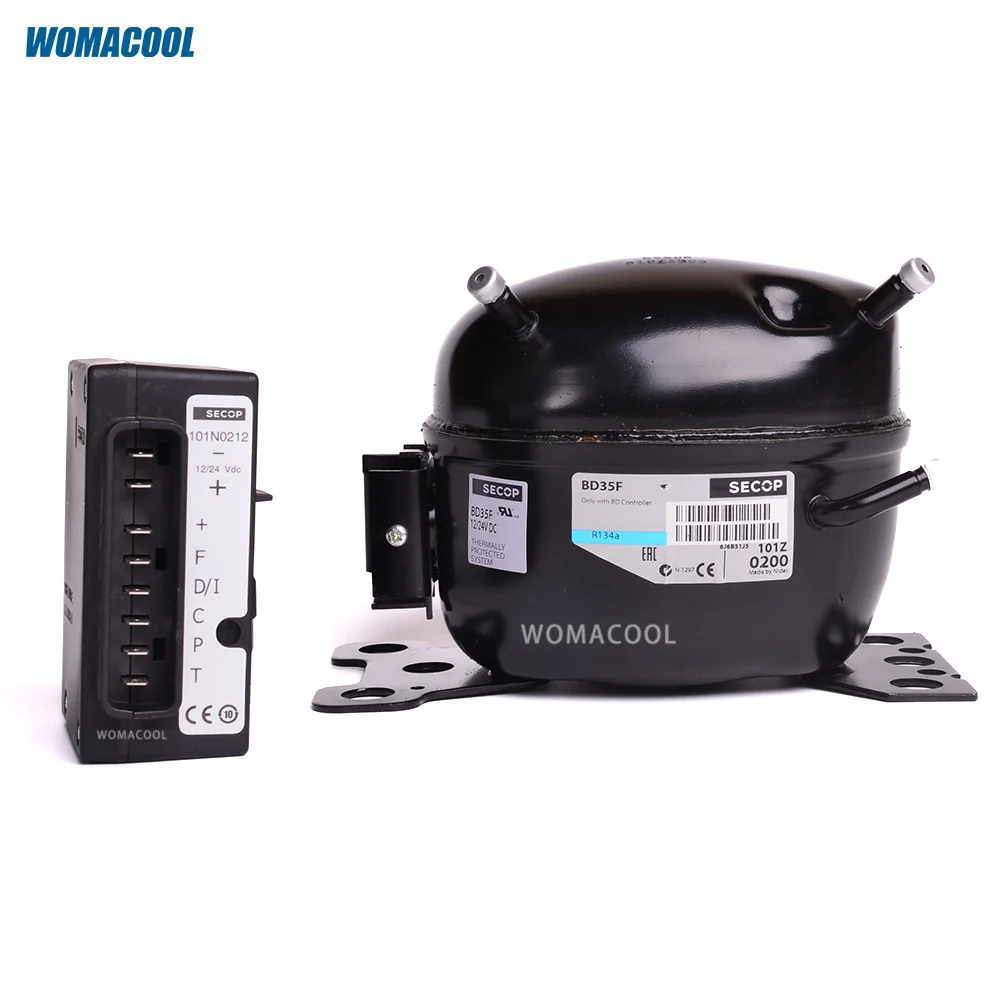 SECOP DC Compressor BD35F - Efficient Solar Freezer Solutions