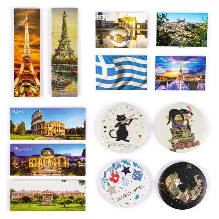 Custom Fridge Magnet Tin Plate Tourist Souvenir Tinplate Fridge Magnet ...