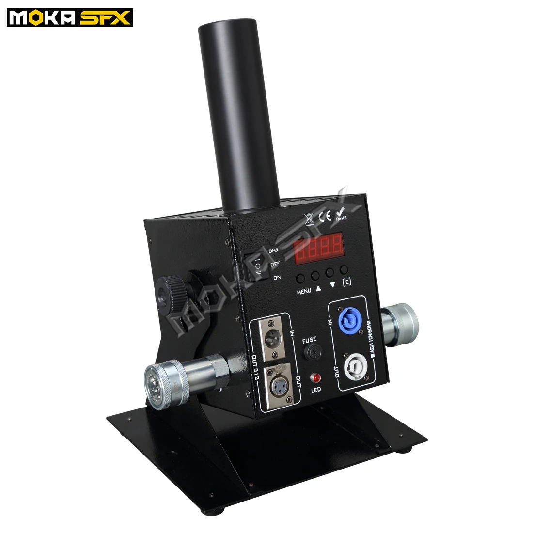 Hot Sale Mk-c12 Stage Effects Cannon Co2 Cryo Jet Dmx 12 Leds Rgb Dmx ...