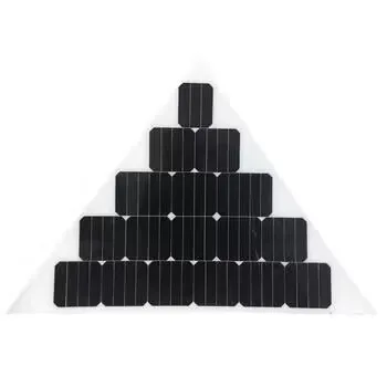 Custom Shape 70w Hexagon Solar Flexible Panel With High Efficiency Oem ...