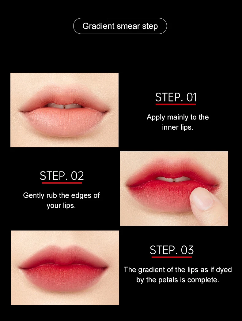 Mist Matte Smooth Non Fading Long Lasting Waterproof Halo Free Lip ...