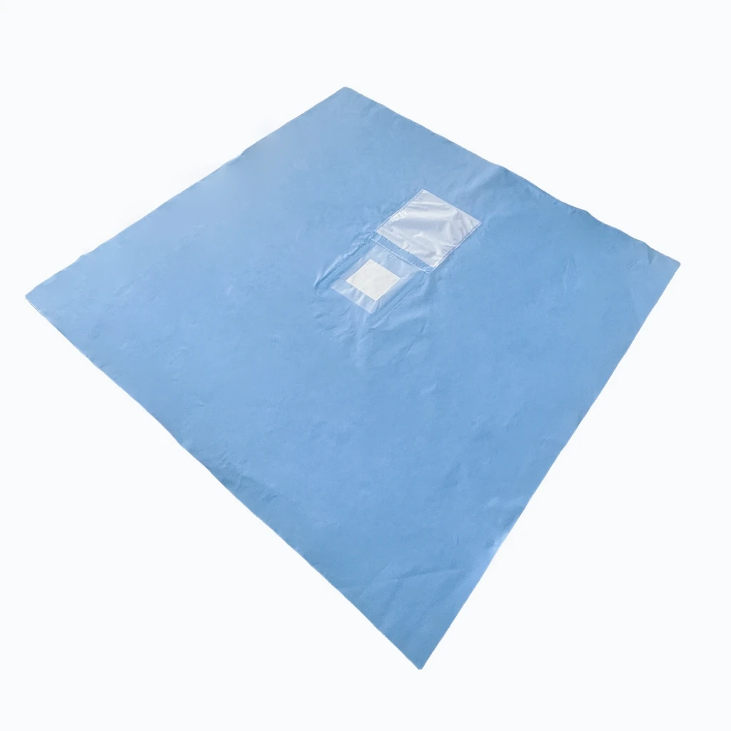 Disposable Sterile Eye Drape Ophthalmic Surgical Eye Drapes With Fluid ...
