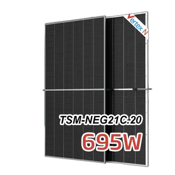 Trina Vertex N Type Solar Module Tsm-neg21c.20 695w 690w 685w 680w 670w ...