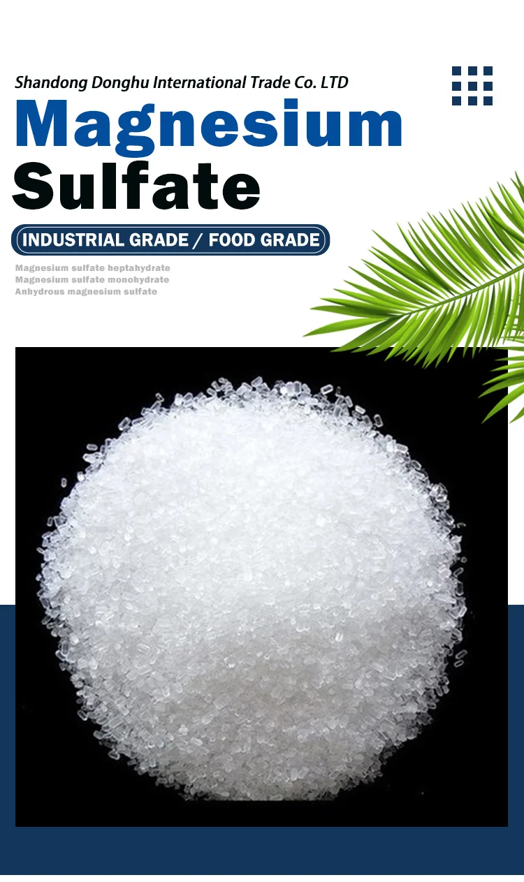 Purity 99.5% Fertilizer Use Inorganic Chemicals 7487-88-9 Bitter ...