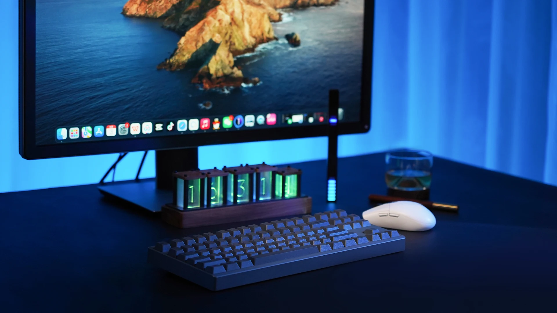 Wireless Mechanical Keyboard Tkl Custom Alu Case Kit Combo Pc Plate ...