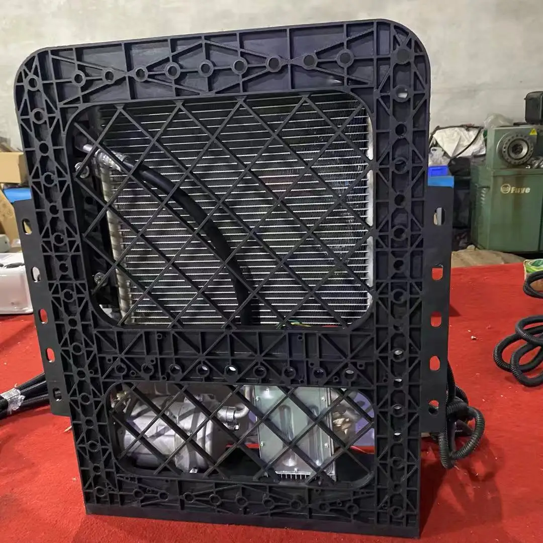 12V 24V Battery Electric APU AC Air Conditioning System for Truck ...