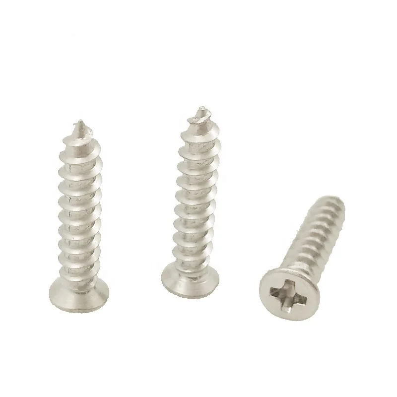 Vietnam Screw Factory ISO7050 SUS304 A2 Phillips Flat Countersunk Head ...