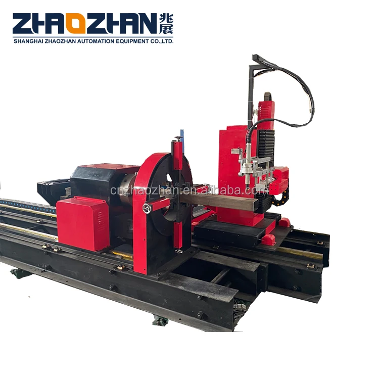 Mesin Pemotong Pipa Plasma Api Cnc 2 Sumbu Untuk Pemotongan Pipa Logam ...