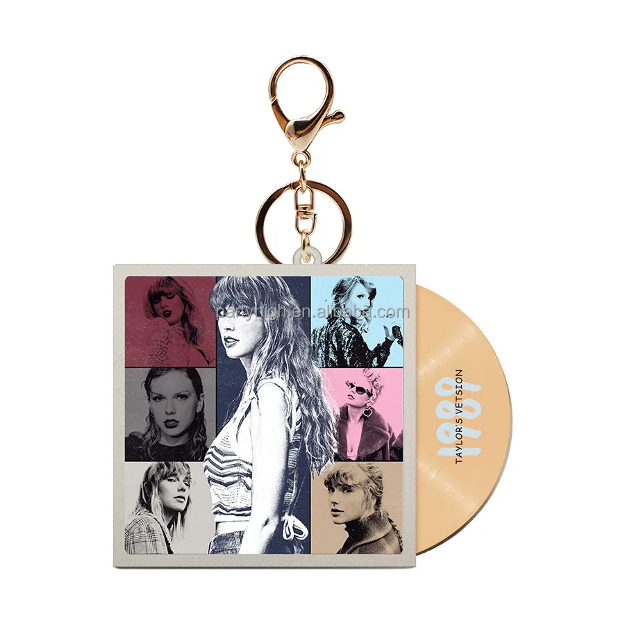 Singer Taylor Swift 1989 Album CD Keychain | Fashion Metal Keychain for ...