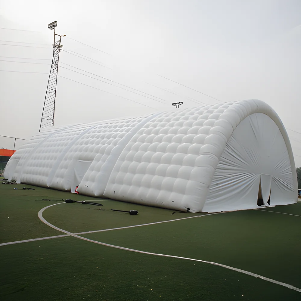 Outdoor Storage Inflatable Warehouse Tunnel Tent Inflatable Structure ...