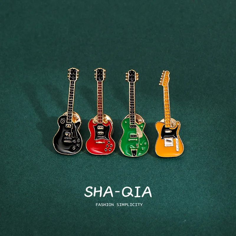 Musical Instruments Guitars Violins Professional Badge Metal Badges And ...