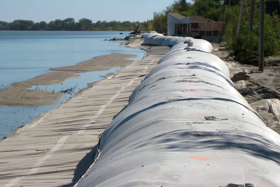 Geo Greenwall Geotextile Tube Geotube Silt Curtain Geotechnical Fabric ...