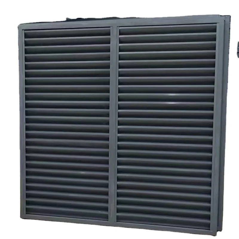 PVC Rain-proof Louver Window for Bathroom Kitchen Hotel PVC Shutters ...