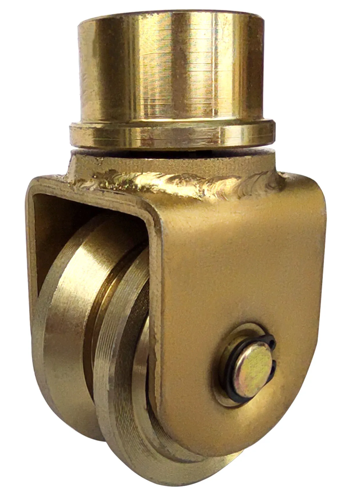 Rotating Gate Wheel Swivel Door Caster U Groove Trolley - Buy Steel ...