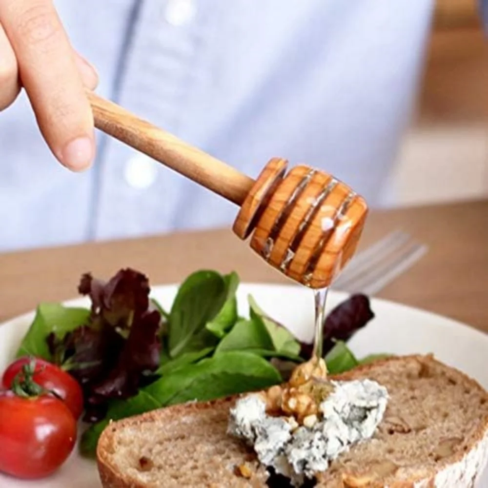 50 Pcs Stirring Stick Wooden Honey Stick For Collecting Dispensing Jam ...
