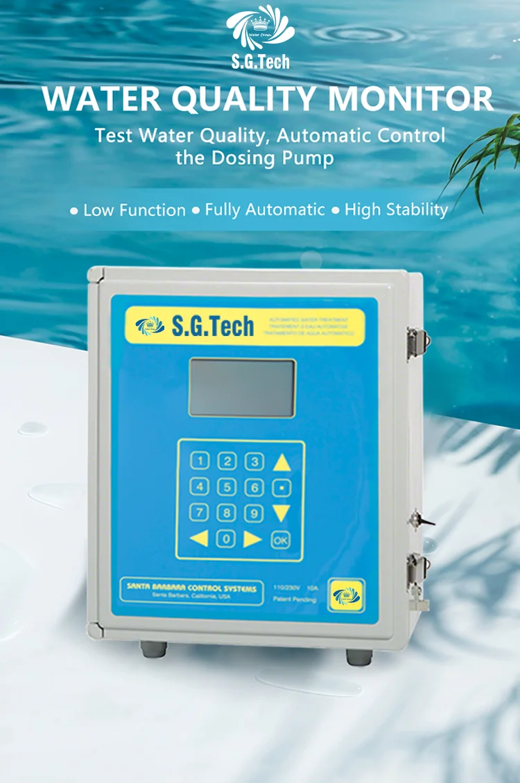Water Quality Monitoring System Swimming Pool Disinfection System Water ...