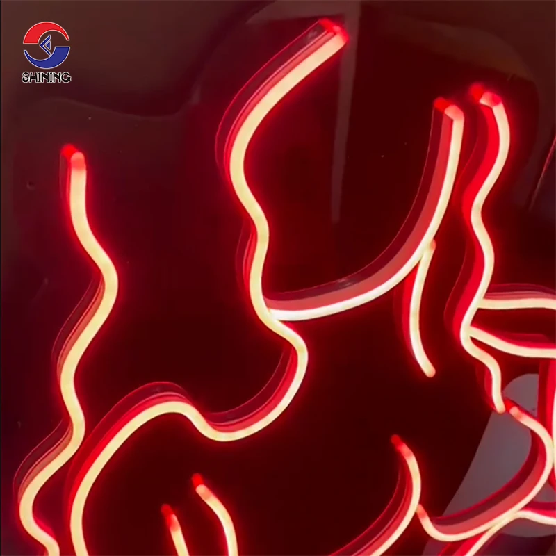 Shining Sign Custom Logo Bar Party Acrylic Flexible Neon