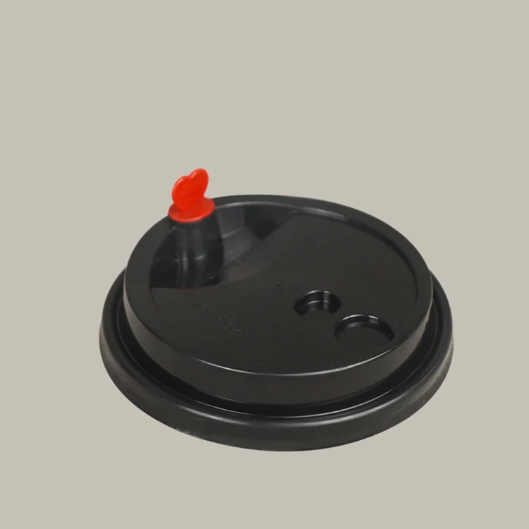 90MM Caliber Food Grade PP Plastic Lid with Stopper Plug