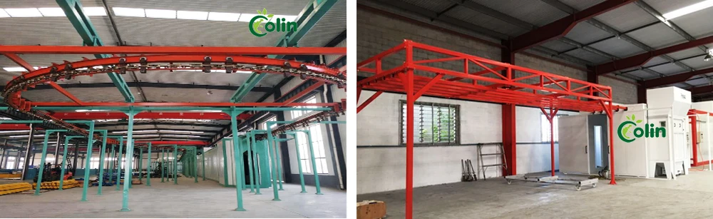 Automatic Manual Powder Spray Painting System Powder Coating Line for ...