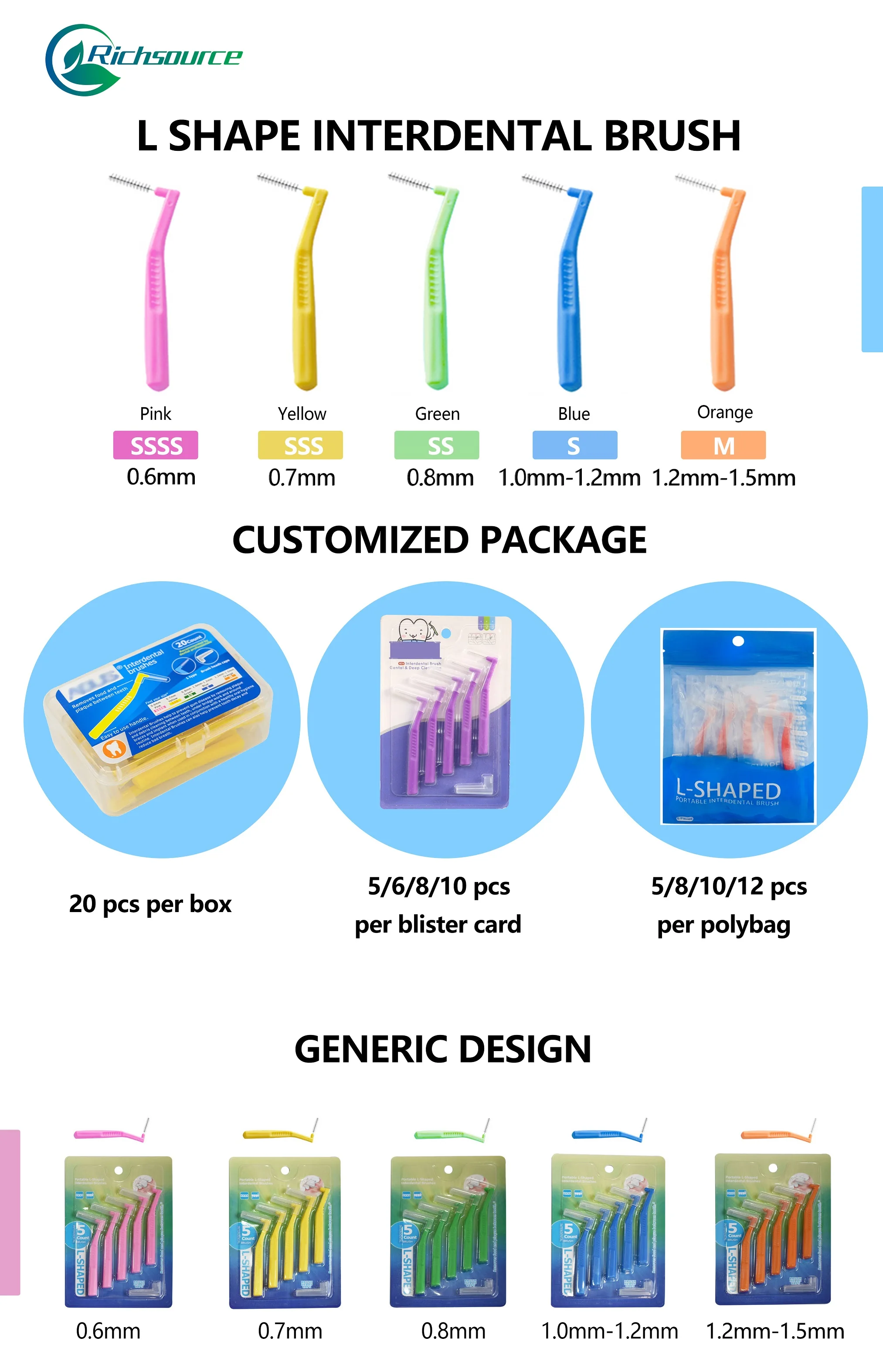 Tepe Interdental Brush Extra Soft Supersoft Dental Brush For Teeth ...