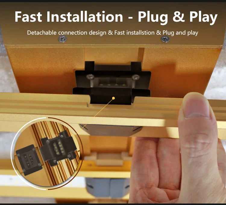 320w Fast Connecting 4 Channels Adjustable Full Spectrum Grow Lamp With ...