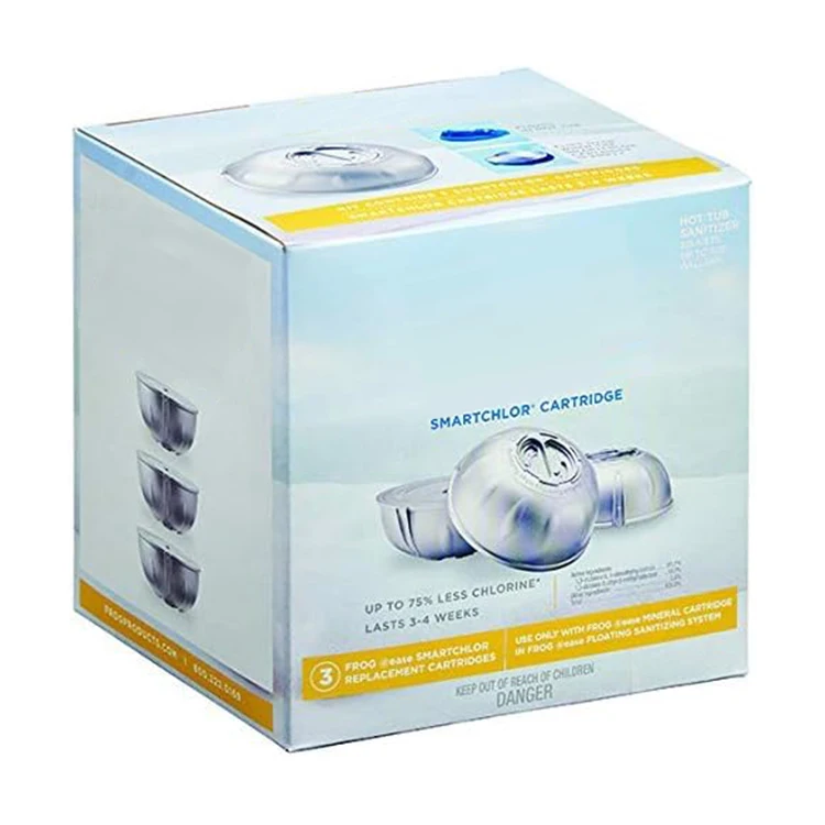 Floating Sanitizing System+Replacement SmartChlor Cartridge 3 Free Hot ...