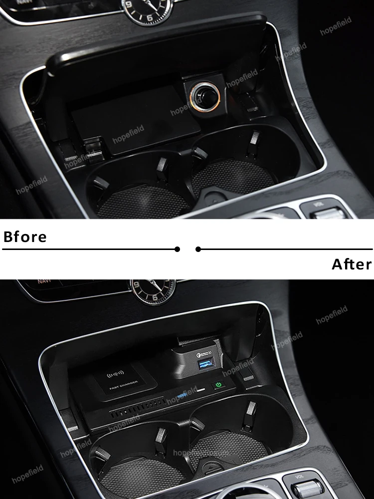 Mercedes Benz C Class Wireless Car Charger & Phone Holder, Odm