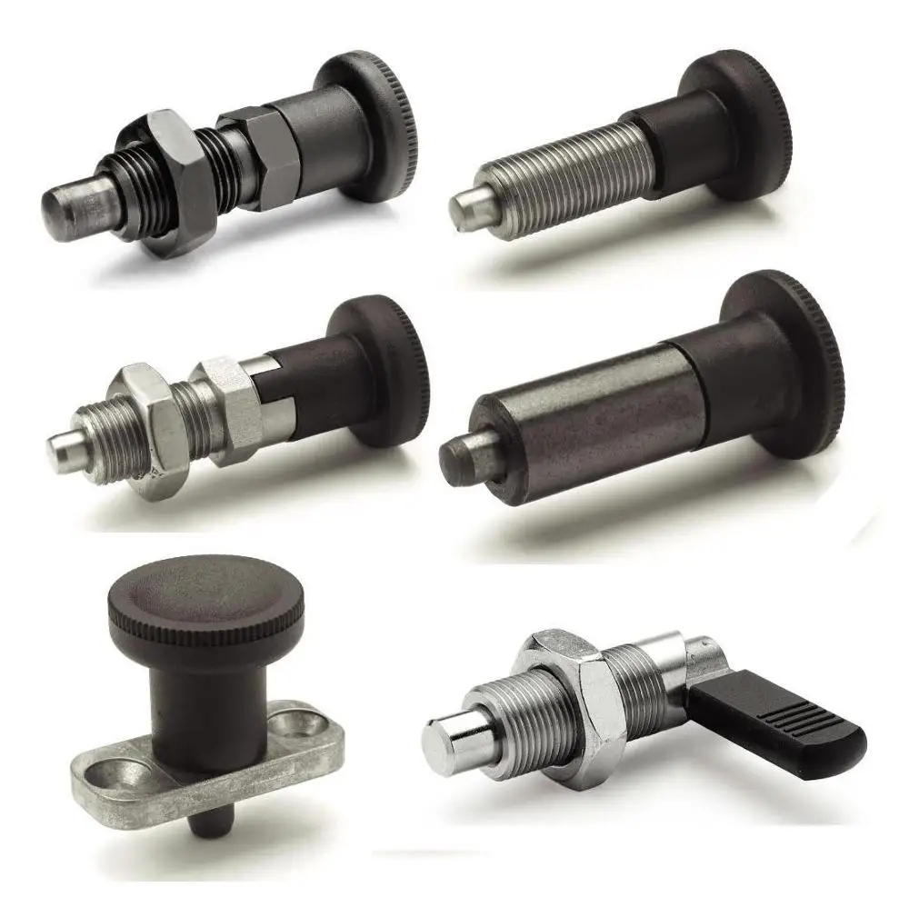 SANGONG Spring loaded retractable thread indexing plunger pin with M10 ...