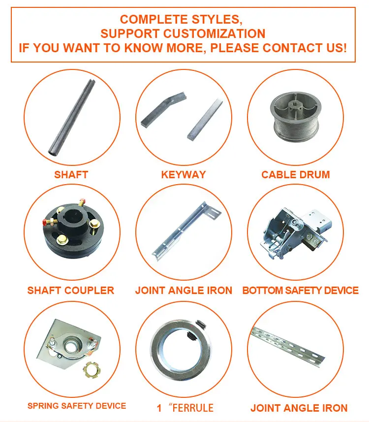 45 Inch Stainless Sectional Garage Door Shaft Manufacturer - Buy ...