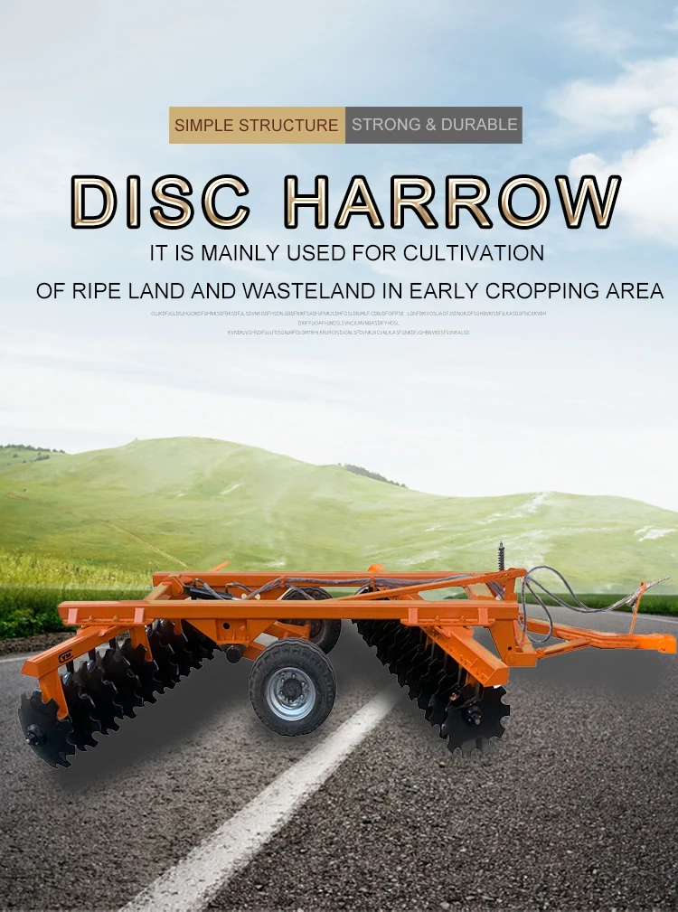 Disc Harrow Types - Essential Farming Machinery Blades