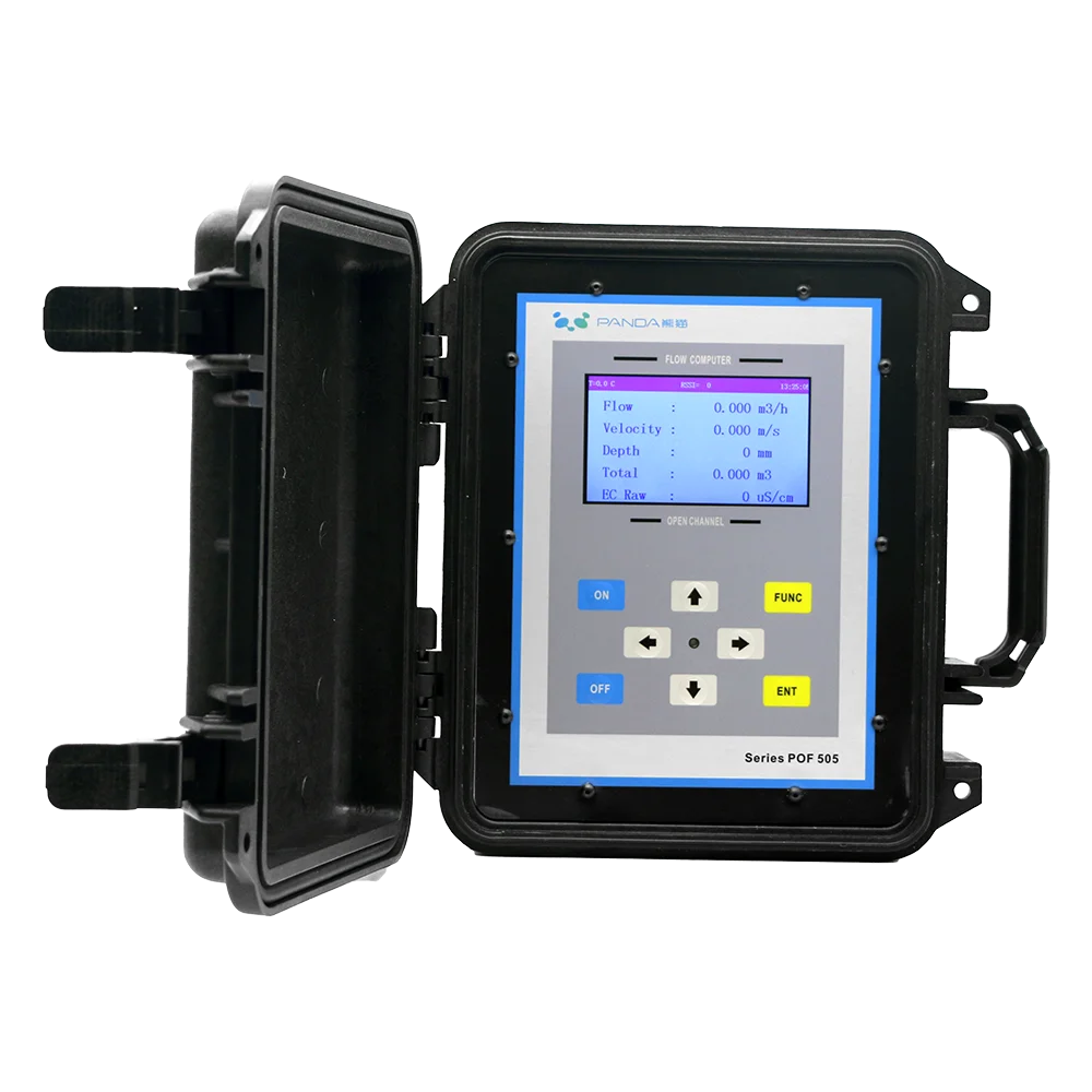 Doppler Open Channel Flow Meter for Flow Velocity and Level Measurement ...
