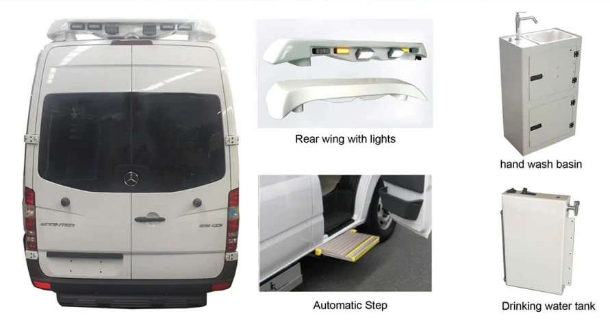 OEM Mercedes Bens Sprinter Van Ambulance Interior Kits
