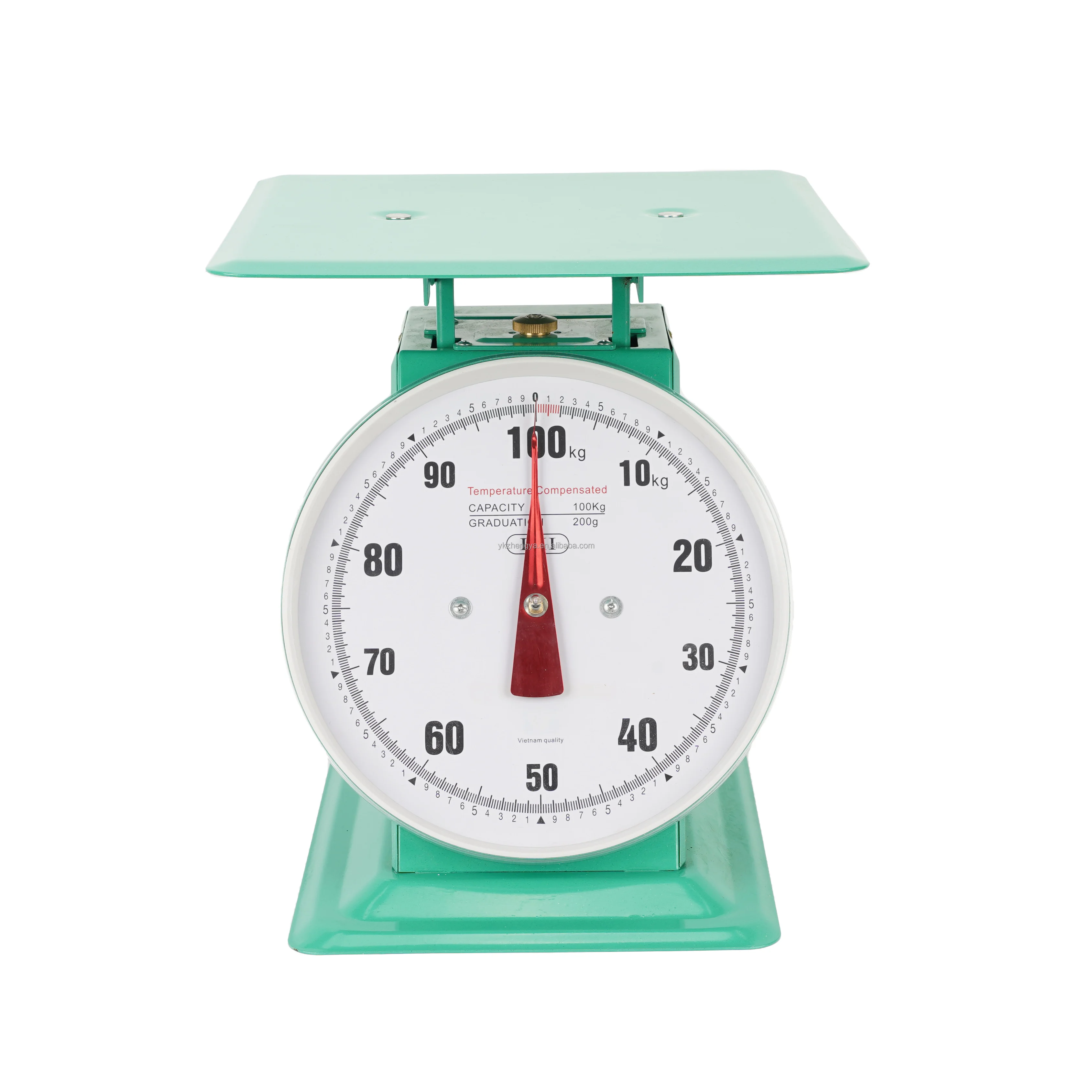 100kg Mechanical Spring Platform Weighing Scale with Big Dial Display ...