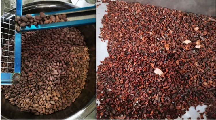 Efficient Cocoa Bean Shelling Machine - High Productivity