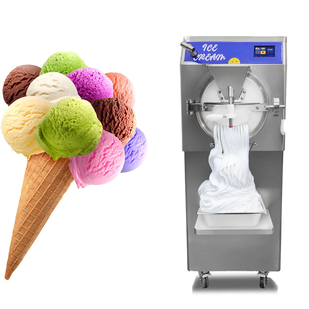 Alibaba.com: QUATE MYH-01 Hard Ice Cream Machine, batch freezer, gelato ...