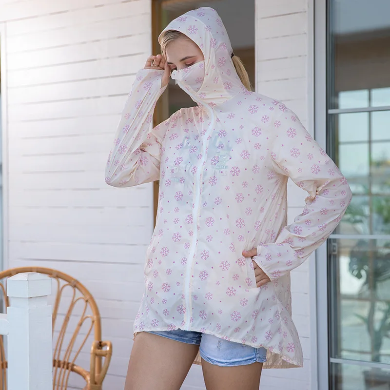 UV Reactive Color Change PU Leather Jacket Sun Protection Clothing with ...