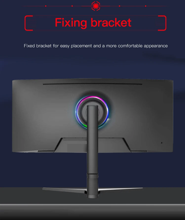 34 Inch Curved Screen Monitor - 165 Hz 4K Gaming Display