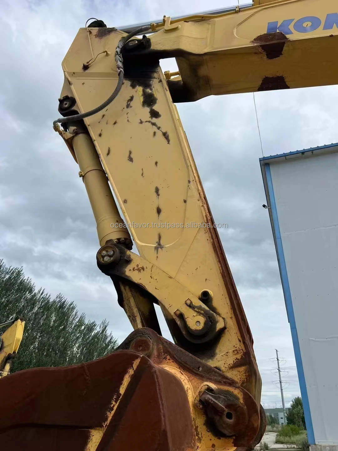 Japan Original Komatsu PC650LC Tracked Digger, Hydraulic Crawler ...