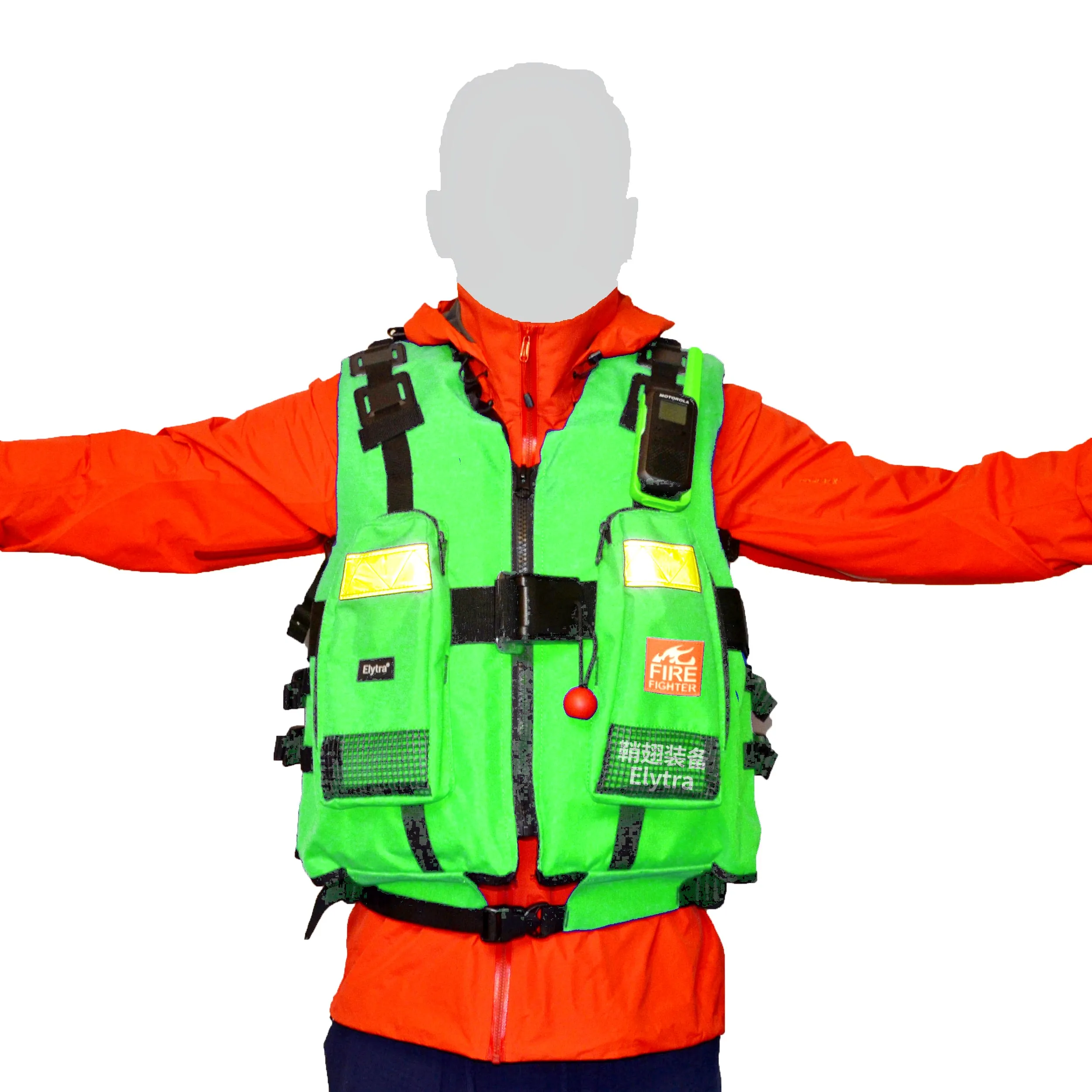 150n Type V Pfd Life Vest Professional Rescue Life Jacket Kayaking ...