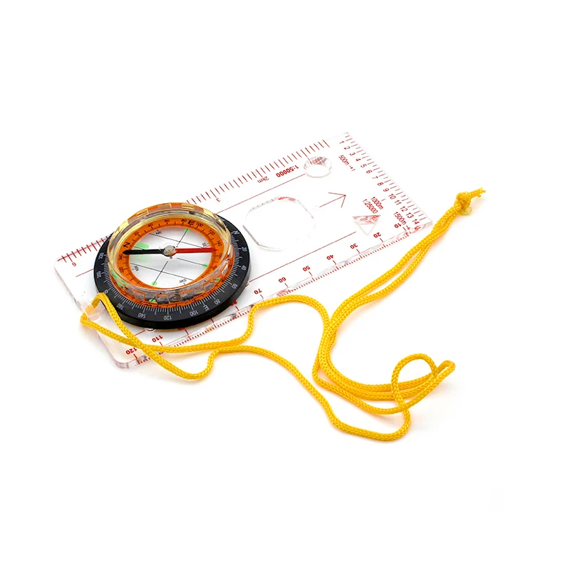 acrylic multifunction transparent baseplate map surveying compass with ...
