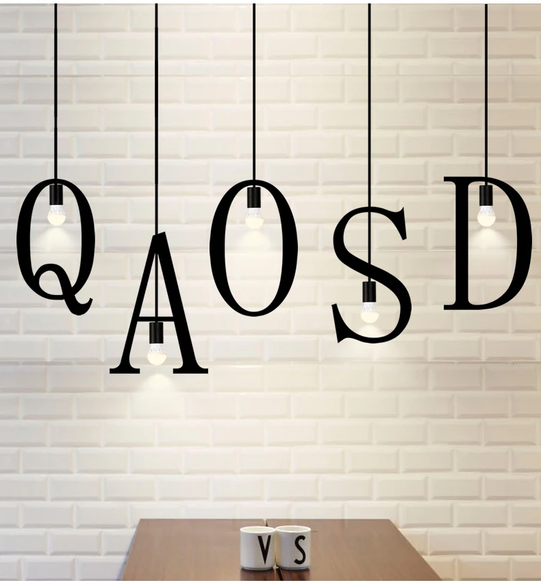 Bar Loft Alphabet Indoor Lighting - Chandeliers & Pendant Lights
