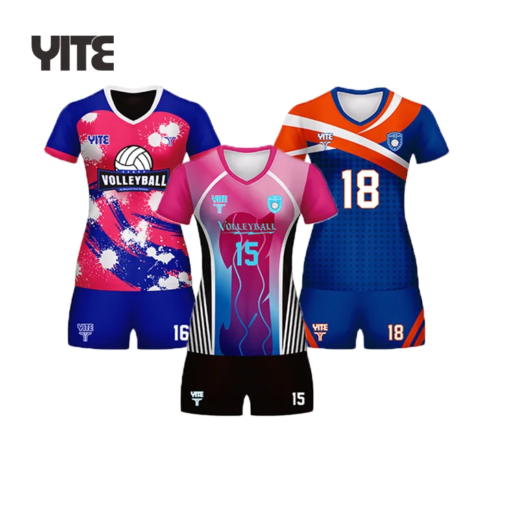 Custom Volleyball Uniform Designs for Women Factory Wholesale Cheap ...