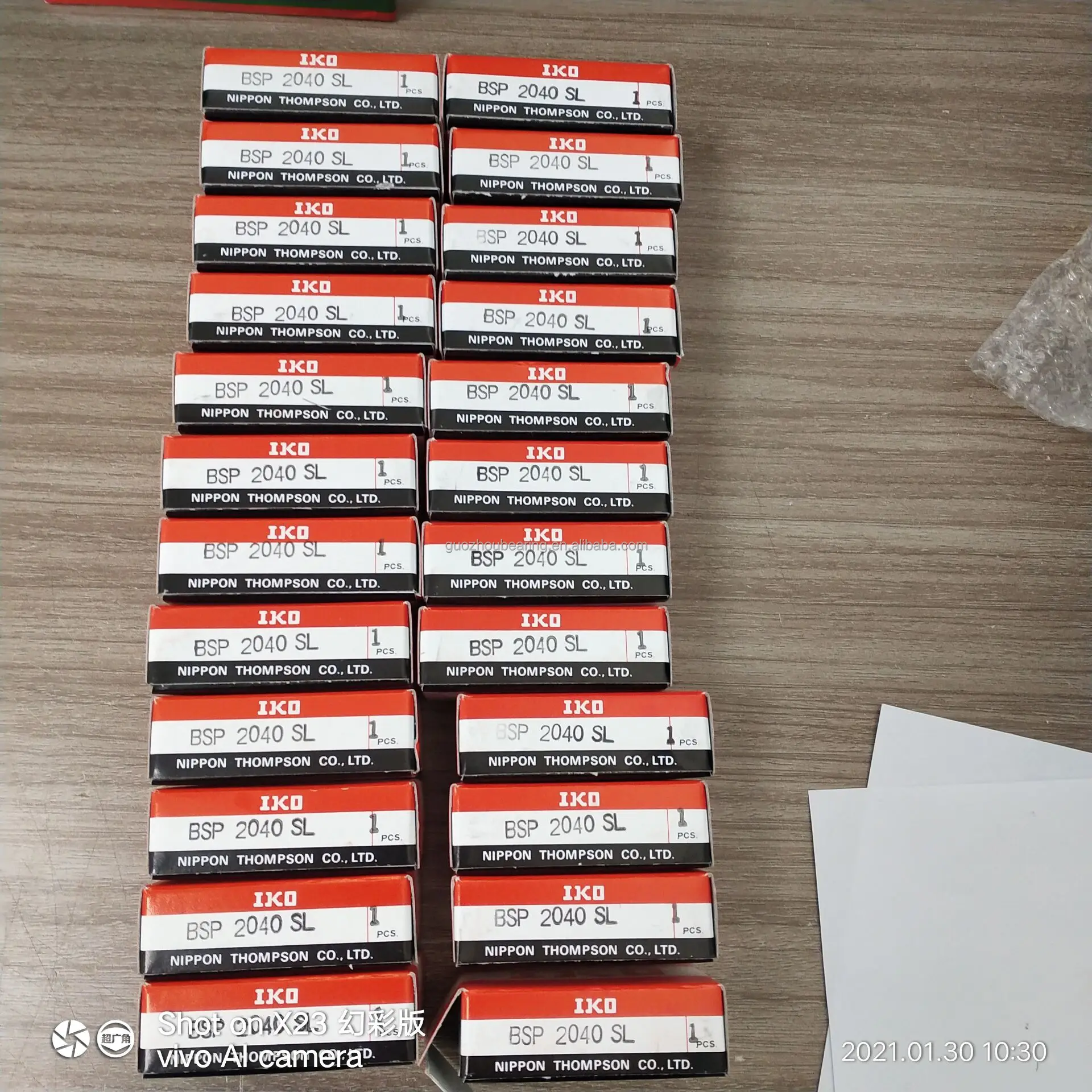 Original Japan Iko Linear Slide Unit Bsp2080 Bsp2080sl Linear Slide Way ...