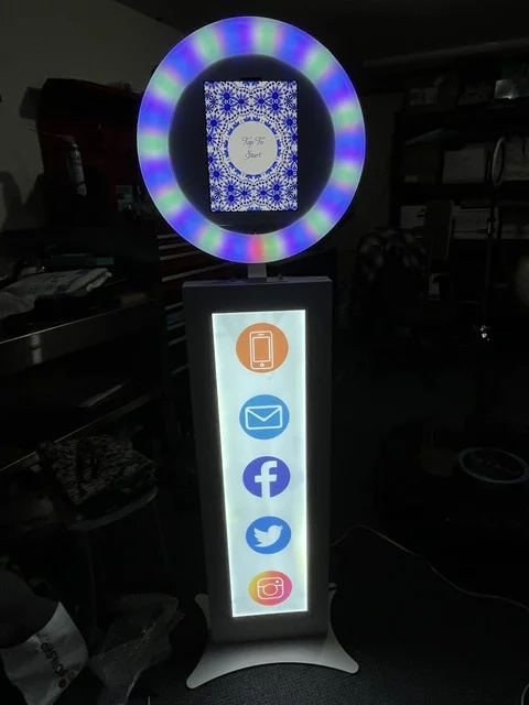 Portable Led Ring Light Roamer Roaming Photobooth Ipad Photo Booth ...