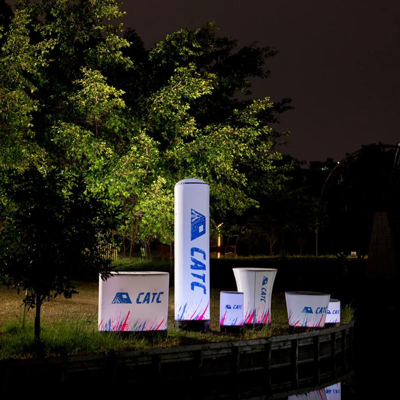 Oem Branded Inflatable Column Balloon Advertising Race Arch Inflatable ...