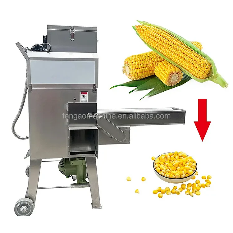 Electric Fresh Sweet Maize Sheller Machine - High Productivity