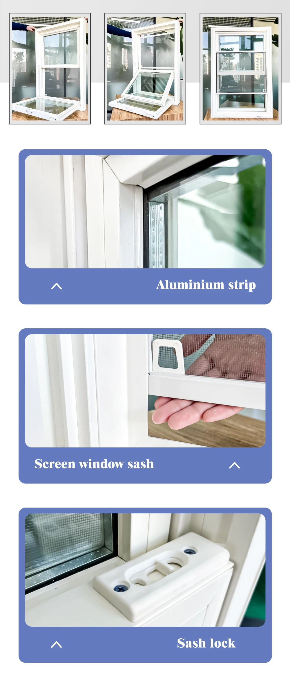 Sliding Windows Upvc Window Vertical Windows - Buy Aluminum Window ...