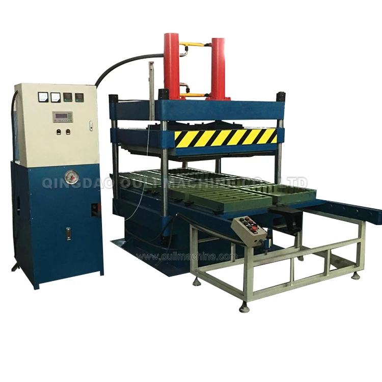 Epdm Rubber Mat Press Machine /rubber Tiles Outdoor Playground Making ...