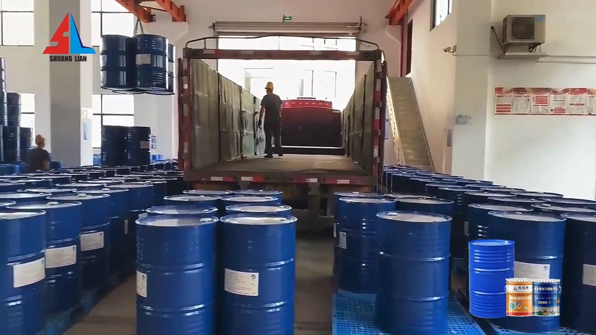 Epoxy Resin Self-leveling Floor Paint Electronic Chemical Workshop Dust ...