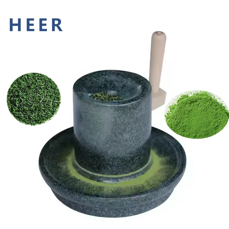 Natural Bluestone Matcha Grinding Machine - Easy to Operate